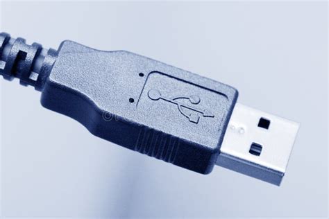USB Plug Stock Image Image Of Computers Cable Technology