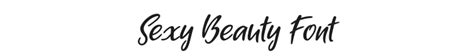 Sexy Beauty Font Download Fonts4Free