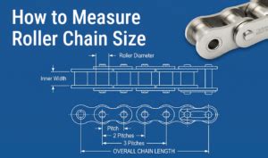 How To Measure A Roller Chain
