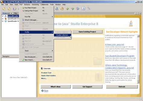 Tool Report Enterprise Application Profiler In Sun S Java Studio Enterprise
