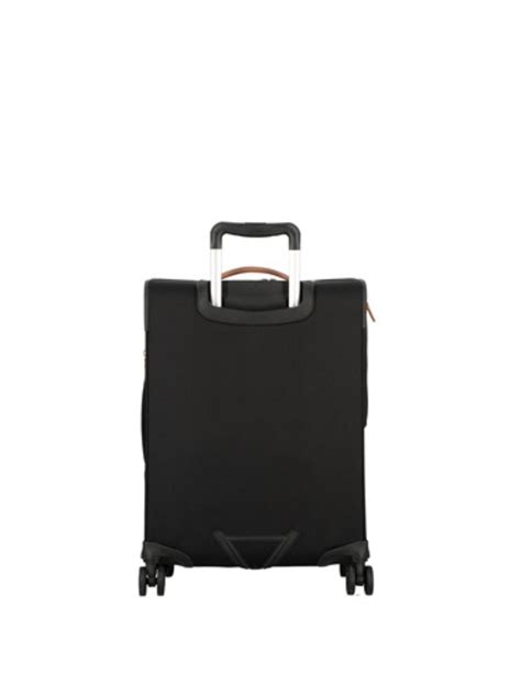 Valise Souple Cabine 4 Roues Jump Noir Pallas Cuir