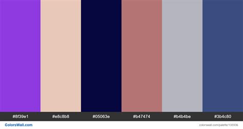 Webdesign Logo Branding Motion Graphics Colours 8f39e1 Colorswall