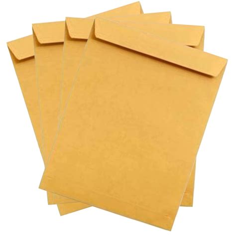 Hispapel Envelope 305 X 254 Mm 12x10 Inches Us Letter 90gsm Brown Office One Llc