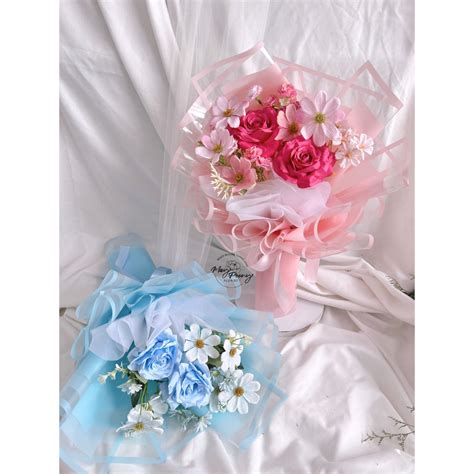 Jual Violete Bouquet Bouquet Bunga Artificial Buket Bunga Palsu Buket Bunga Wisuda Kado Ulang