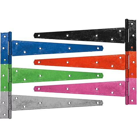 350mm Medium Duty Tee Hinges Black Diy At Bandq