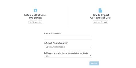 Import Contacts From Gohighlevel For Smart Send Campaigns Postalytics