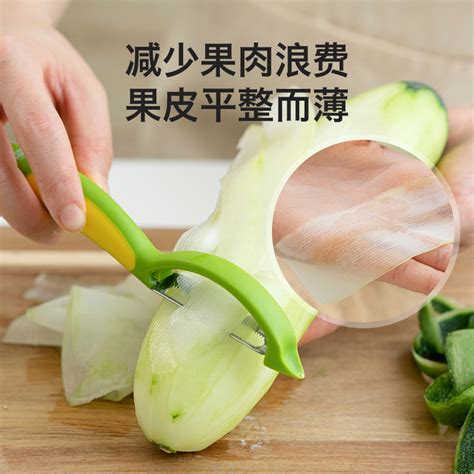 瑞士力康削皮刀锯齿刨子厨房家用土豆苹果去皮器刮皮器削皮器神器虎窝淘