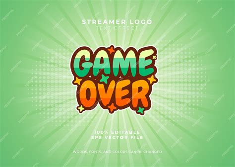 Premium Vector Cute Gradient Editable Text Effect