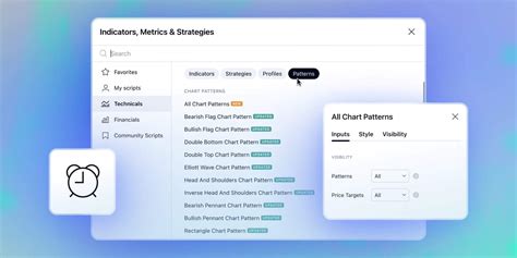 Updated Chart Patterns Now With Alerts Visibility Settings And A New