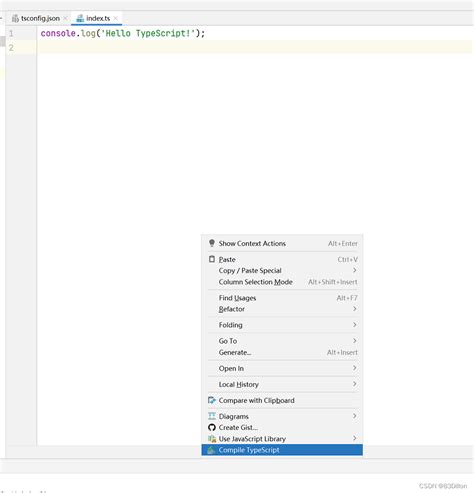 typescript 开发环境搭建 typescript环境搭建 csdn博客