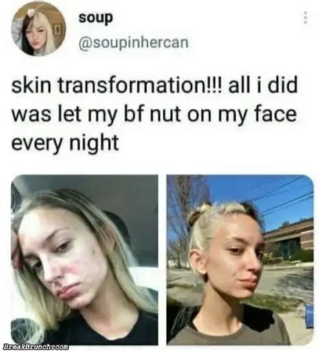 Nut On Face For Better Skin Breakbrunch