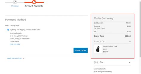 magento 2 how to move cart total below cart items in checkout page