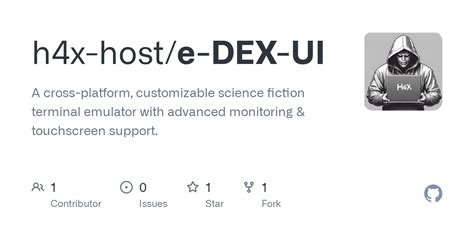 Github H4x Hoste Dex Ui A Cross Platform Customizable Science