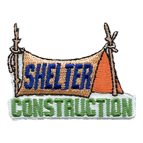 Shelter Construction Patch • Advantage Emblem And Screen Printing