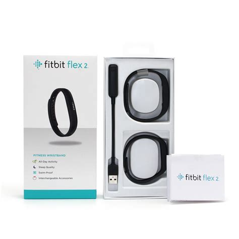 New Fitbit Flex 2 Health Activity Sleep Tracker Sports S And L Band