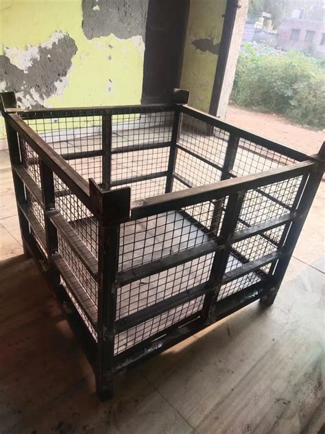 Mild Steel Cage Pallet For Material Handling At Rs 100 In Faridabad Id 2853763207612