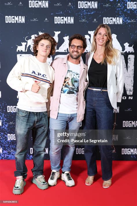 Frédéric Diefenthal Stéphanie Séguin And Gabriel Diefenthal Attend