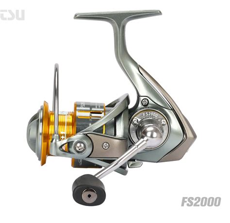 TSURINOYA спиннинговая Рыболовная катушка с длинным литьем FS 2000 3000 ...