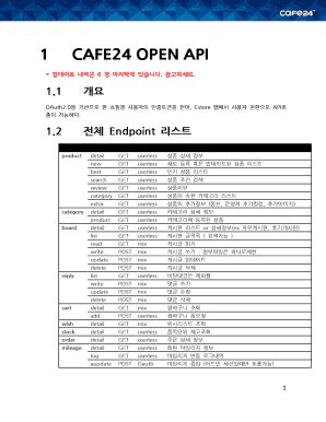 Cafe24 Api Fill And Sign Printable Template Online
