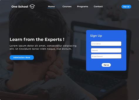 Web Login Page Mockup By Anshul Soni On Dribbble