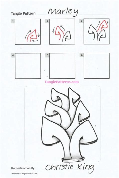 How To Draw MARLEY TanglePatterns Com How To Draw MARLEY TanglePatterns Com