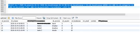 mysql query não funciona dentro do php stack overflow em português