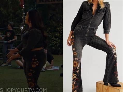 Bunkd Season 7 Episode 3 Lous Floral Jumpsuit Shop Your Tv