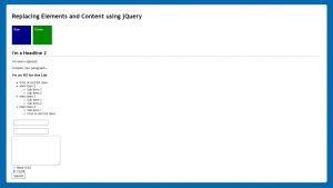 How To Use Replacing Elements And Content Using JQuery ScmGalaxy