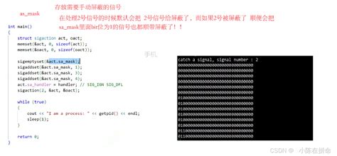 Linux系统编程：信号的发送、保存和处理linux 发送 Io信号 Csdn博客