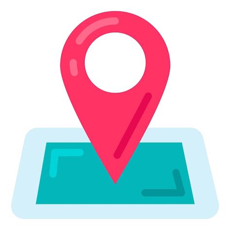 Premium Vector Online Business Map Checkpoint Flat Icon