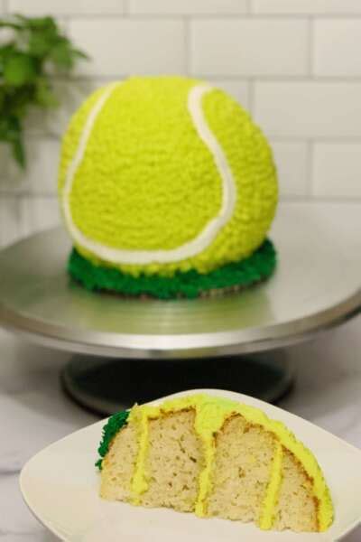 Tennis Ball Cake ~ Intensive Cake Unit