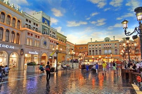 Grand Canal Shoppes At The Venetian In Las Vegas Indulge In A