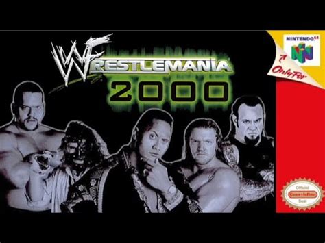 Wwf Wrestlemania 2000 Nintendo 64 Gameplay Youtube