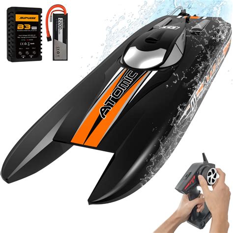 Volantexrc Brushless Remote Control Boat Atomicx 40mph High Speed