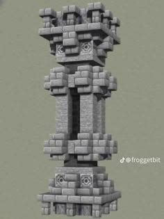 Minecraft Pillar Designs