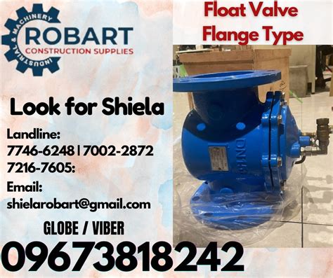 Float Valve Flange Type Commercial And Industrial Construction Tools