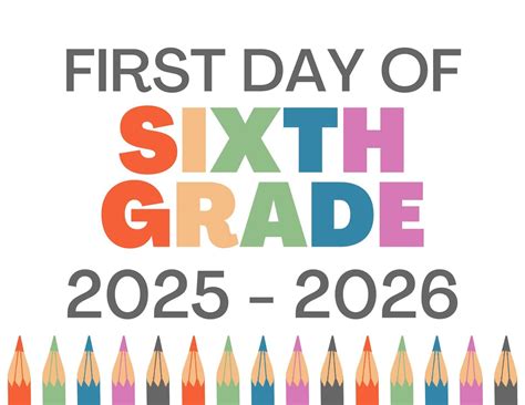 Free Printable First Day Of School Signs 2025 2026 Free Pdf