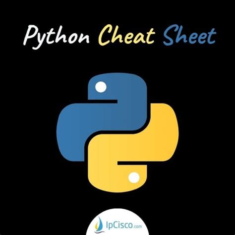 Python Cheat Sheet Lists Strings Ifelse Functions ⋆ Ipcisco