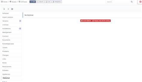 Glpi 1000 Rc1 Software Addition History · Issue 10605 · Glpi