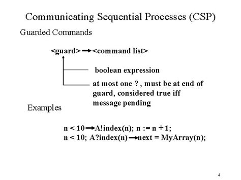 Communicating Sequential Processes Csp Sequential Process Single Thread