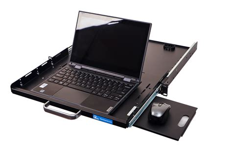 Rsf1111bk21f4k2 1u Compact Rackmount Keyboard Drawer With Pull Out