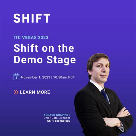 Shift Technology On Linkedin Itc Vegas 2023