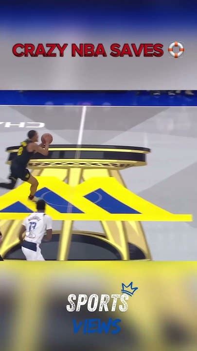 Crazy Nba Saves 😧 Basketball Nba Sports Shorts Youtube