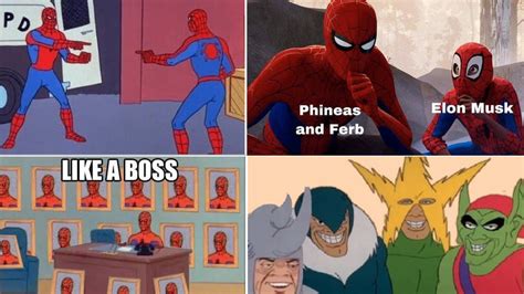 Spider Man Cartoon Meme