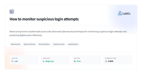 How To Monitor Suspicious Login Attempts Labex