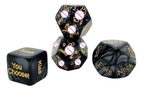 Jogo Luxo Dados Adulto Posições Sexuais Dark Sexy Dados Parcelamento sem juros