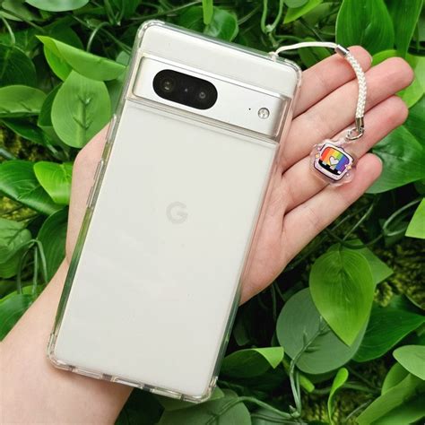 Rainbow Tv Phone Charm Milky Tomato