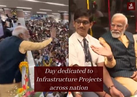 Pm Modi Inaugurates Indias First Underwater Metro Infrastructure