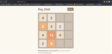 Deploying 2048 Game On Docker And Kubernetes With Jenkins Cicd Mr