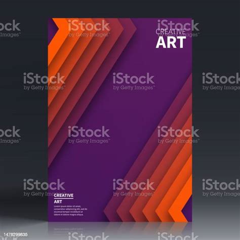 브로셔 템플릿 레이아웃 레드 커버 디자인 비즈니스 연례 보고서 전단지 잡지 3차원 형태에 대한 스톡 벡터 아트 및 기타 이미지 3차원 형태 가리기 갈매기표 수장